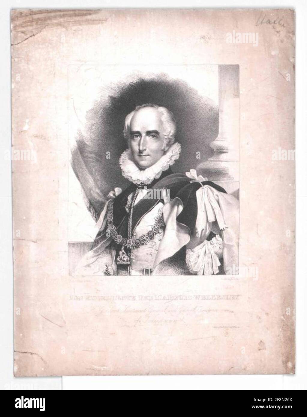 Wellesley, 1. Marquess Wellesley, Richard Colley Stock Photo - Alamy