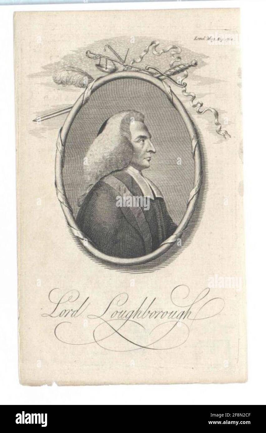 Wedderburn, 1. Earl of Rosslyn, Alexander Stock Photo - Alamy