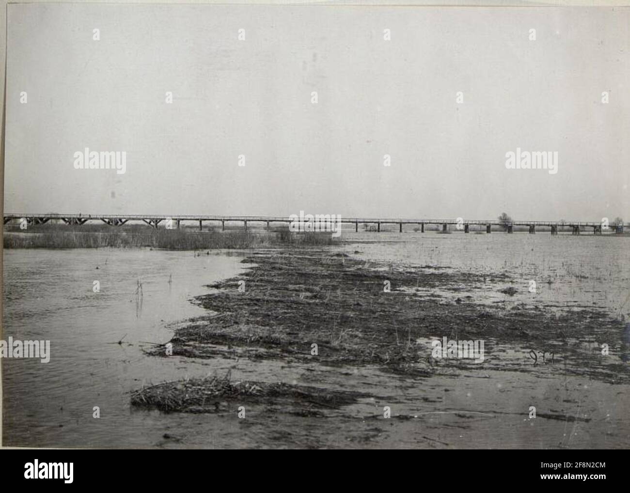 Opening of the Linsingen bridge, probably near Kowel Stock Photo - Alamy