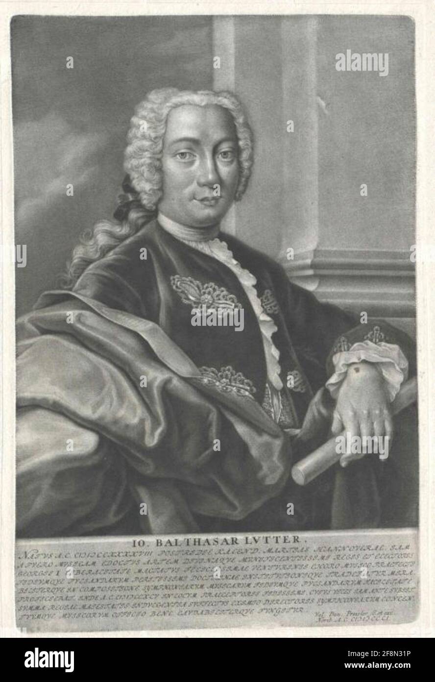 Lutter, Johann Balthasar Stock Photo - Alamy
