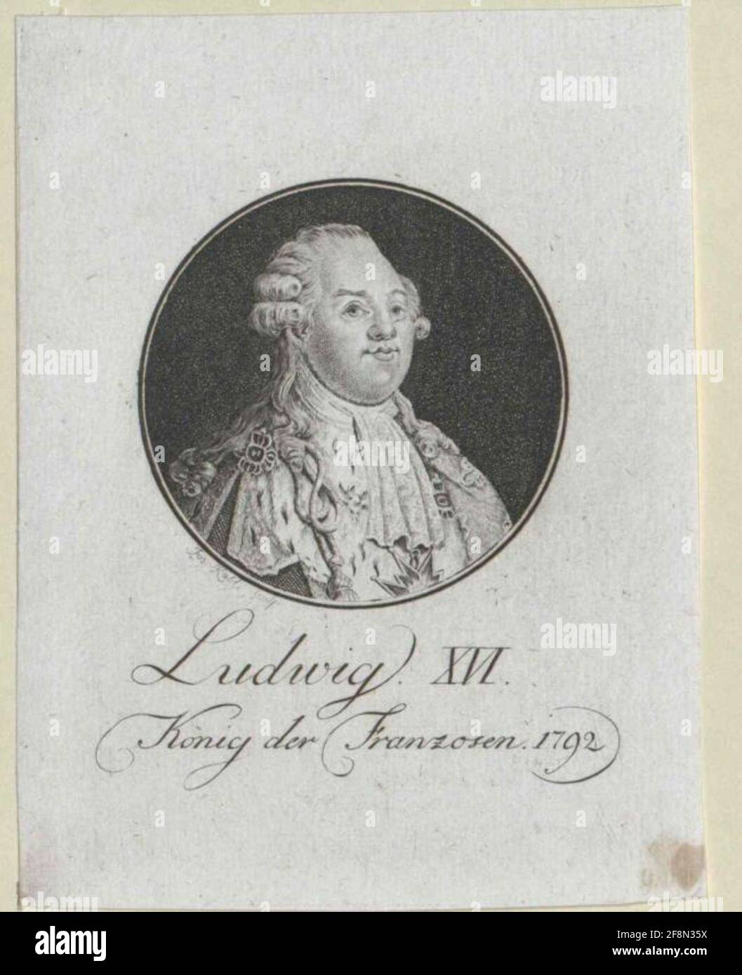 Ludwig XVI., King of France Stock Photo - Alamy