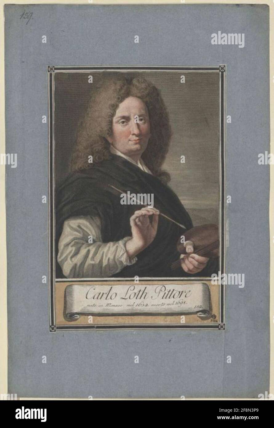 Loth, Johann Karl Stock Photo - Alamy