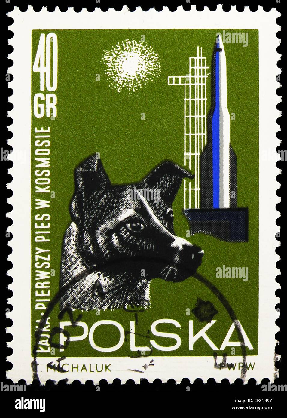 Laika stamp hi-res stock photography and images - Alamy