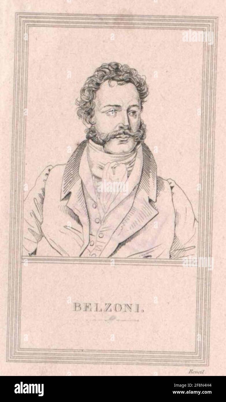 Belzoni giovanni battista hi-res stock photography and images - Alamy