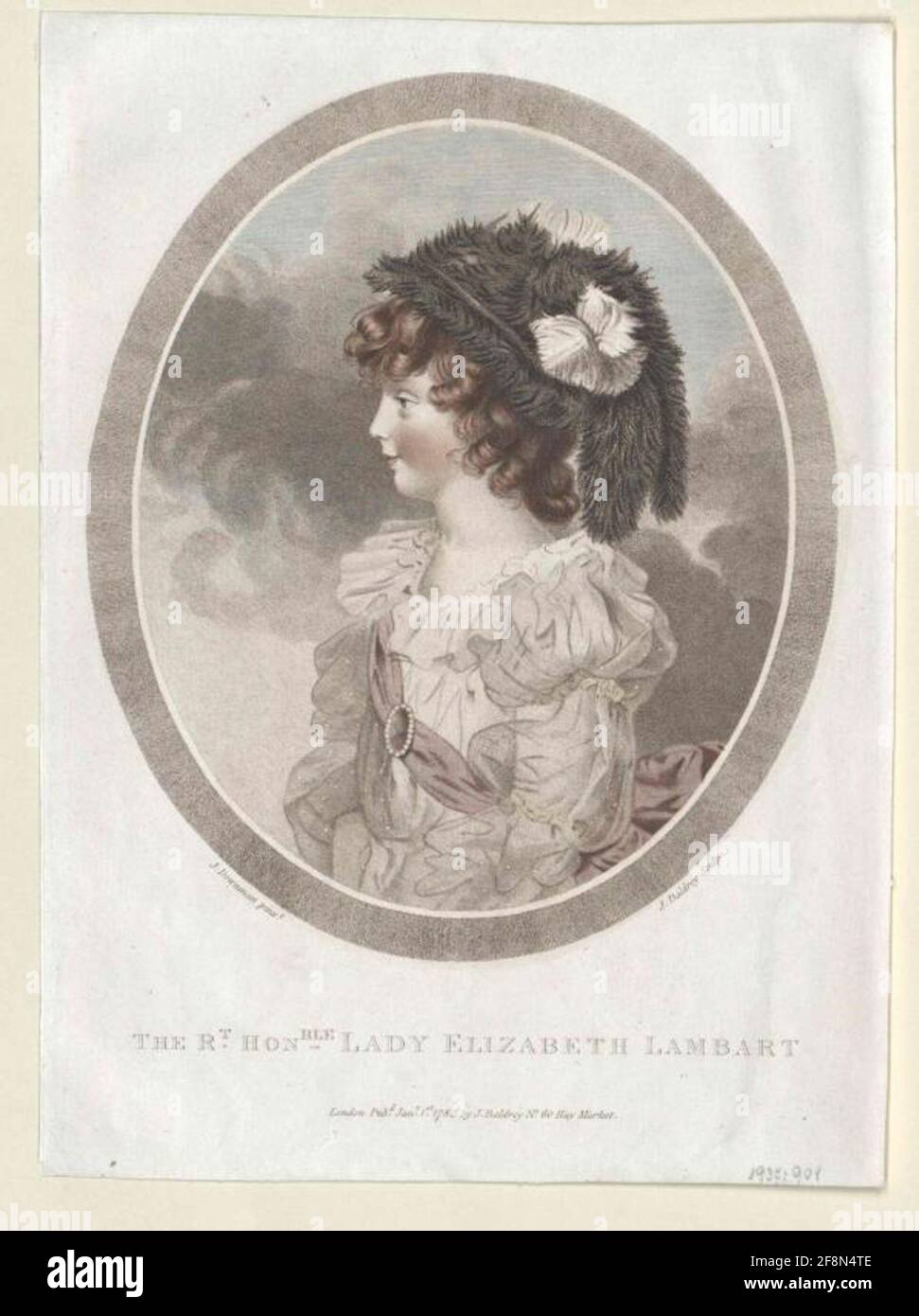 Lambart, Lady Elizabeth Jane Stock Photo - Alamy