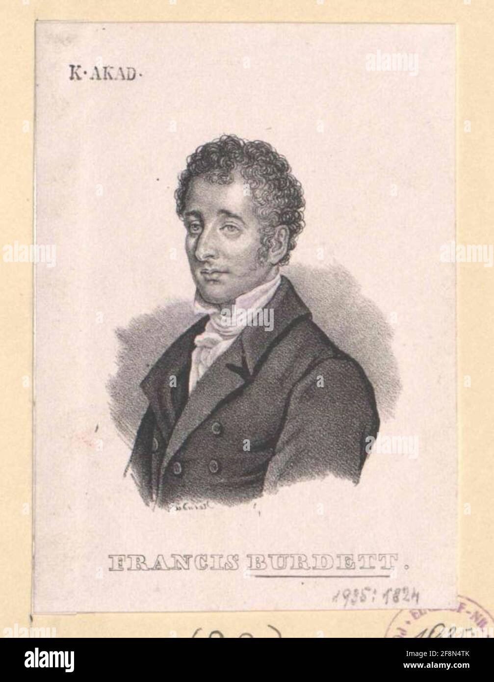 Burdett, Francis Stock Photo - Alamy