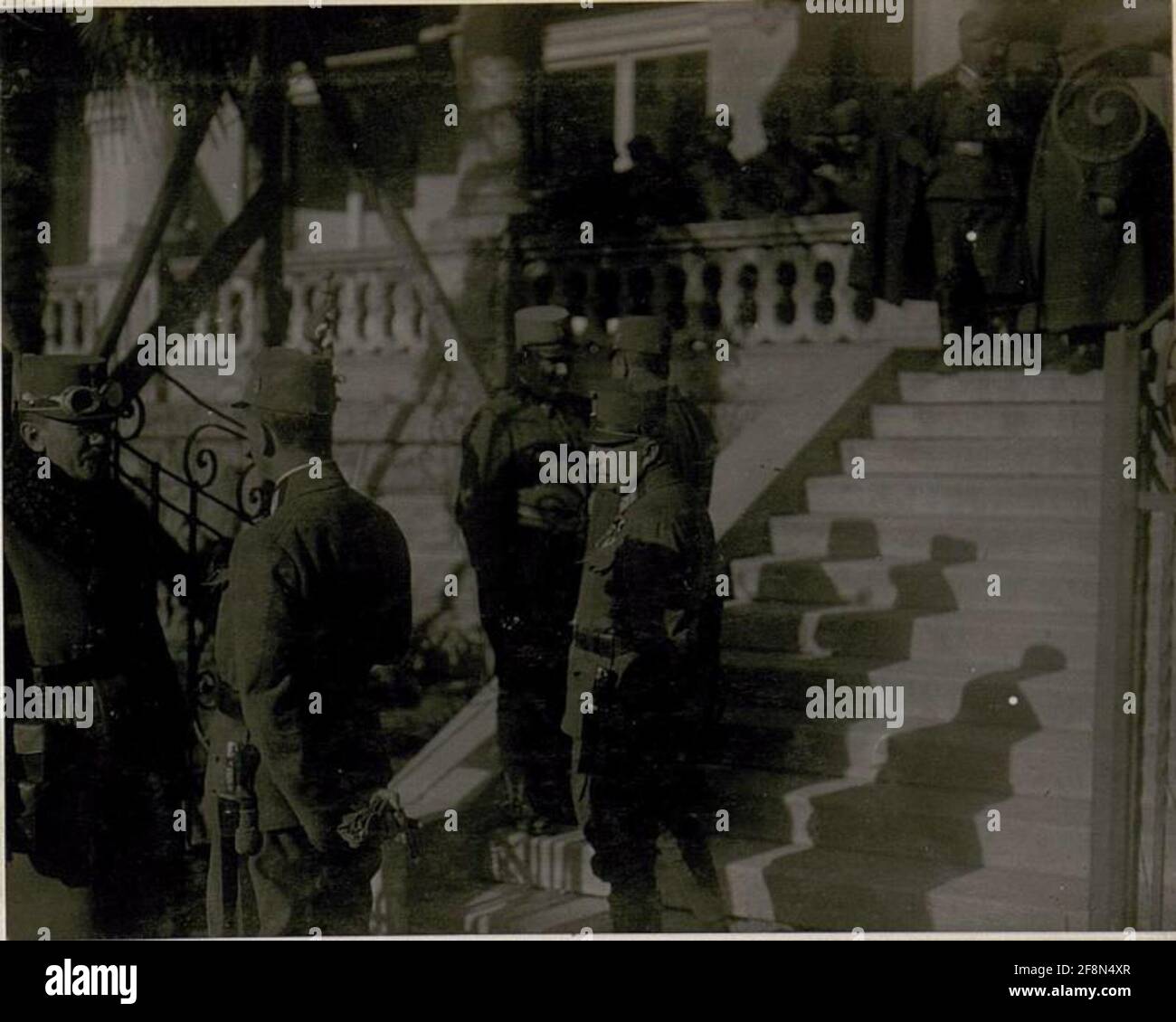 Visit of Archduke Heinrich, Archduke Peter and Archduke Josef Ferdinand ...