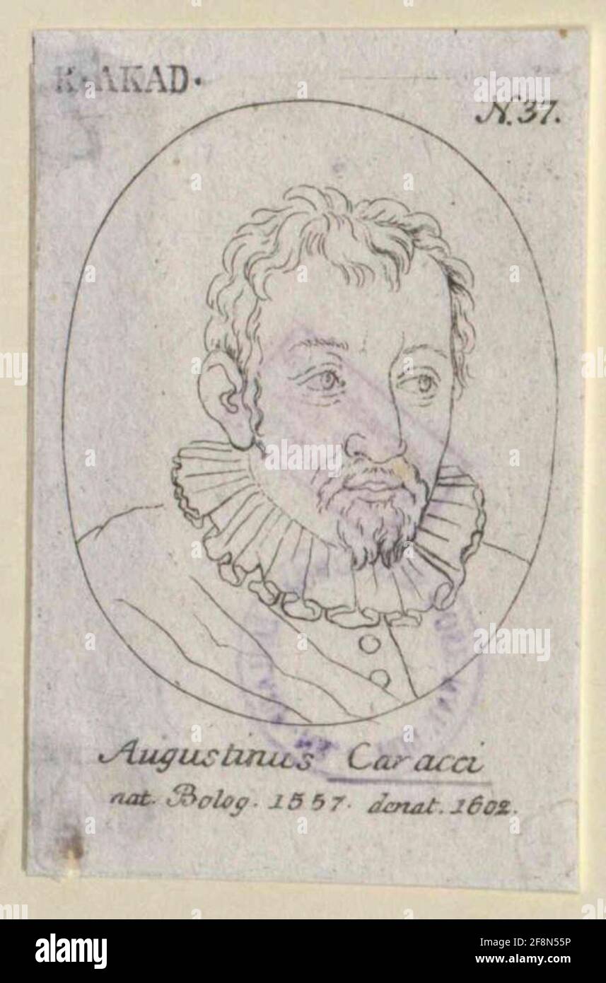 Carracci agostino hi-res stock photography and images - Alamy