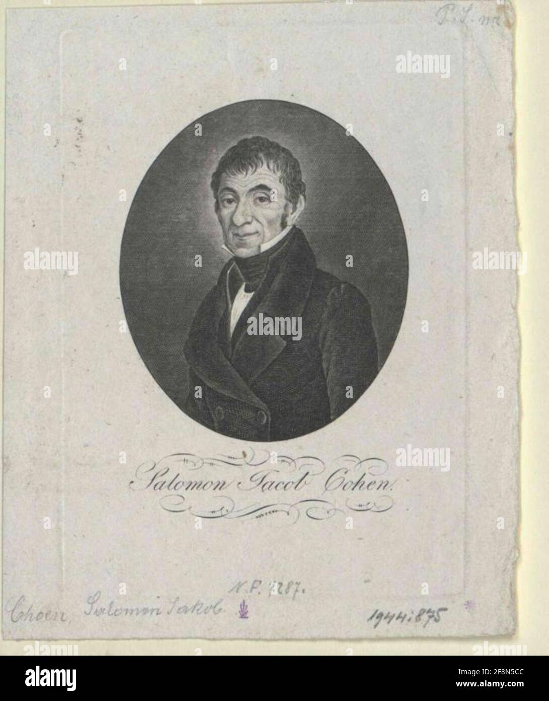Cohen, Salomon Jakob Stock Photo - Alamy