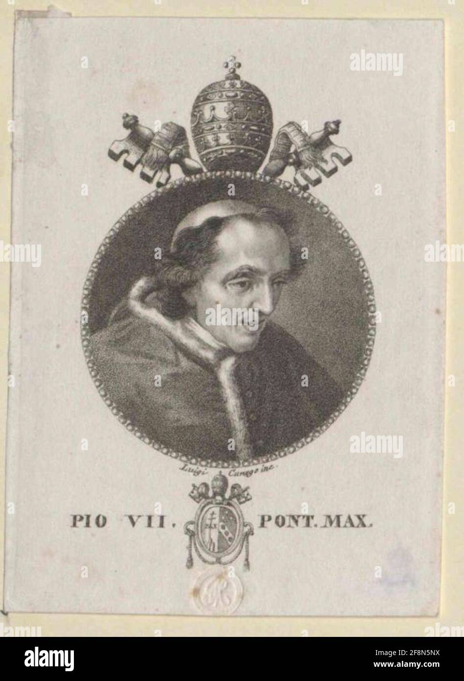 Pius VII., Pope Stock Photo - Alamy