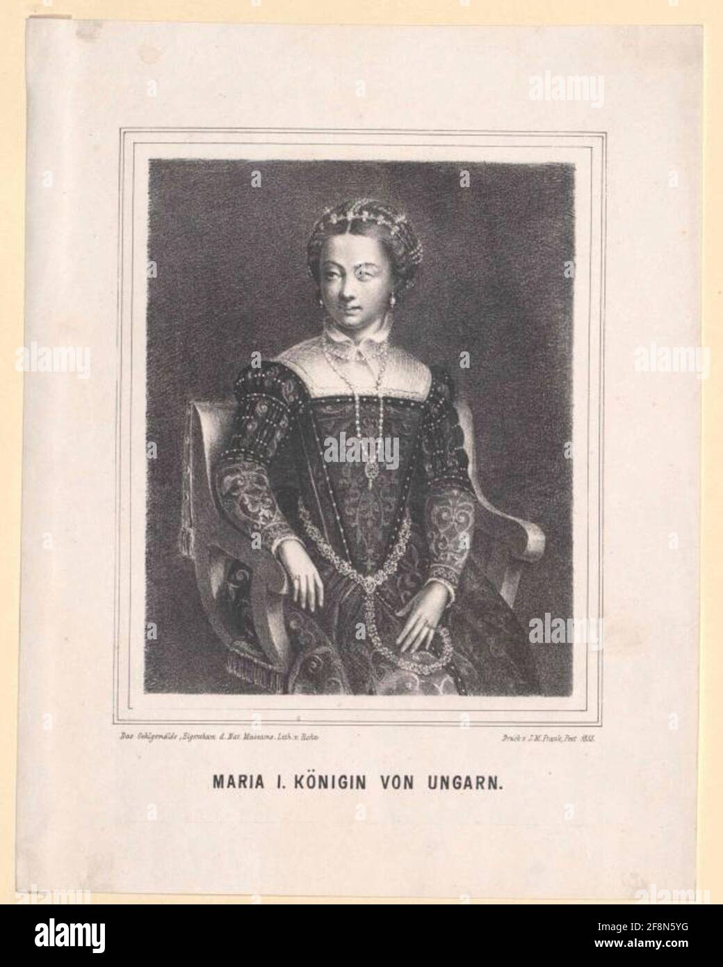 Maria, Queen of Hungary Stock Photo - Alamy