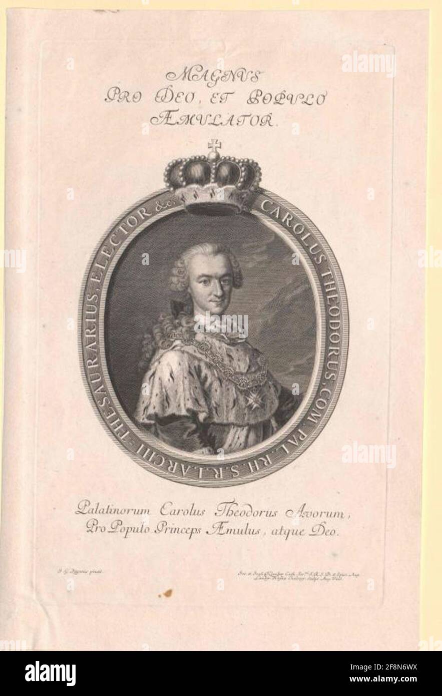 Karl Theodor, Elector of Bavaria Stock Photo - Alamy