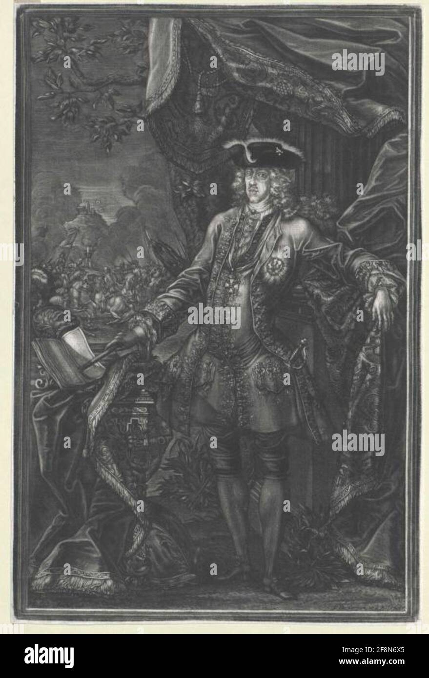 Georg Wilhelm, Markgraf von Brandenburg-Bayreuth Stock Photo - Alamy