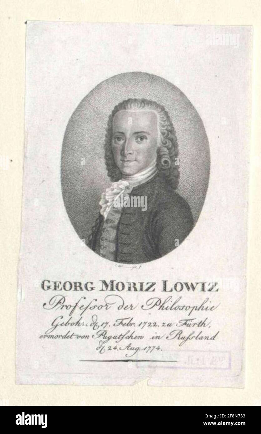 Lowitz, Georg Moritz Stock Photo - Alamy