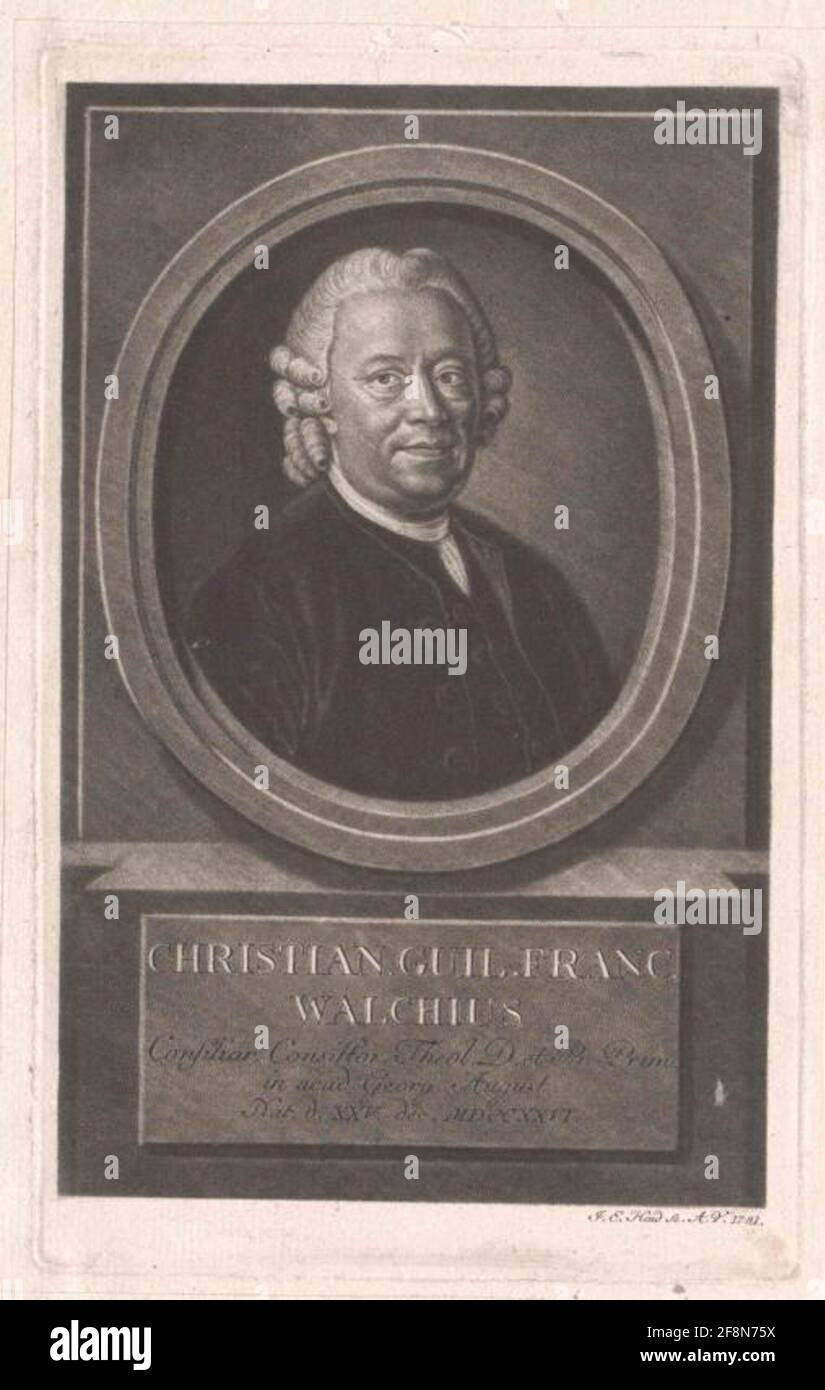 Walch, Christian Wilhelm Franz Stock Photo - Alamy