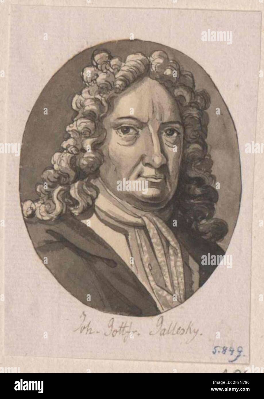 Gallesky, Johann Gottfried Stock Photo - Alamy