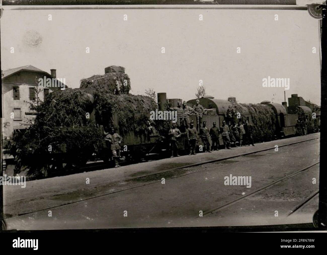 Austrian-Hungarian.Panzerzug Nr.VIII. (Stryj Stock Photo - Alamy