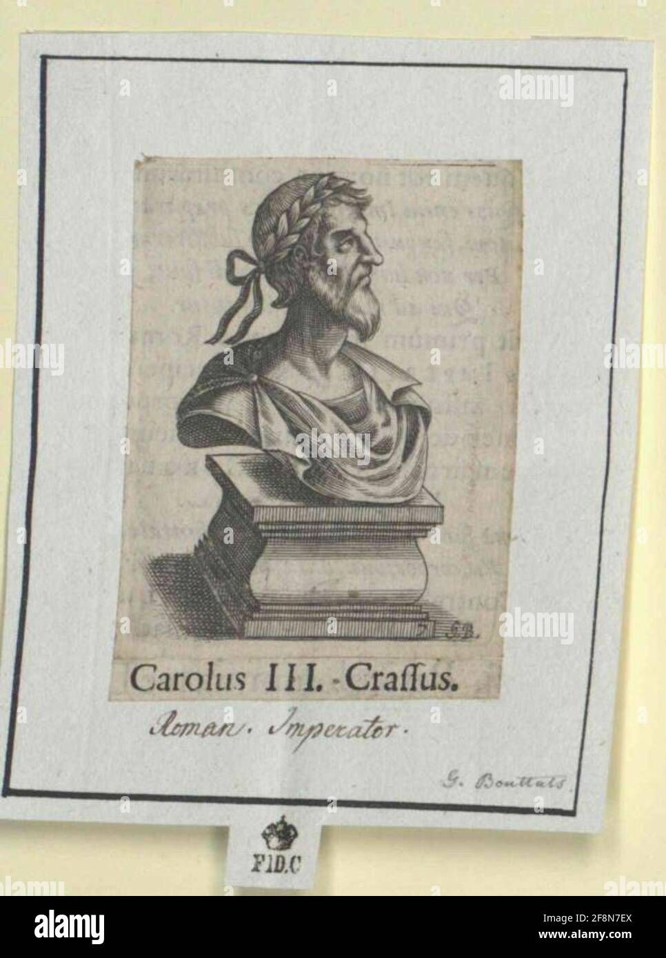 Karl III., The Thick Emperor Stock Photo - Alamy