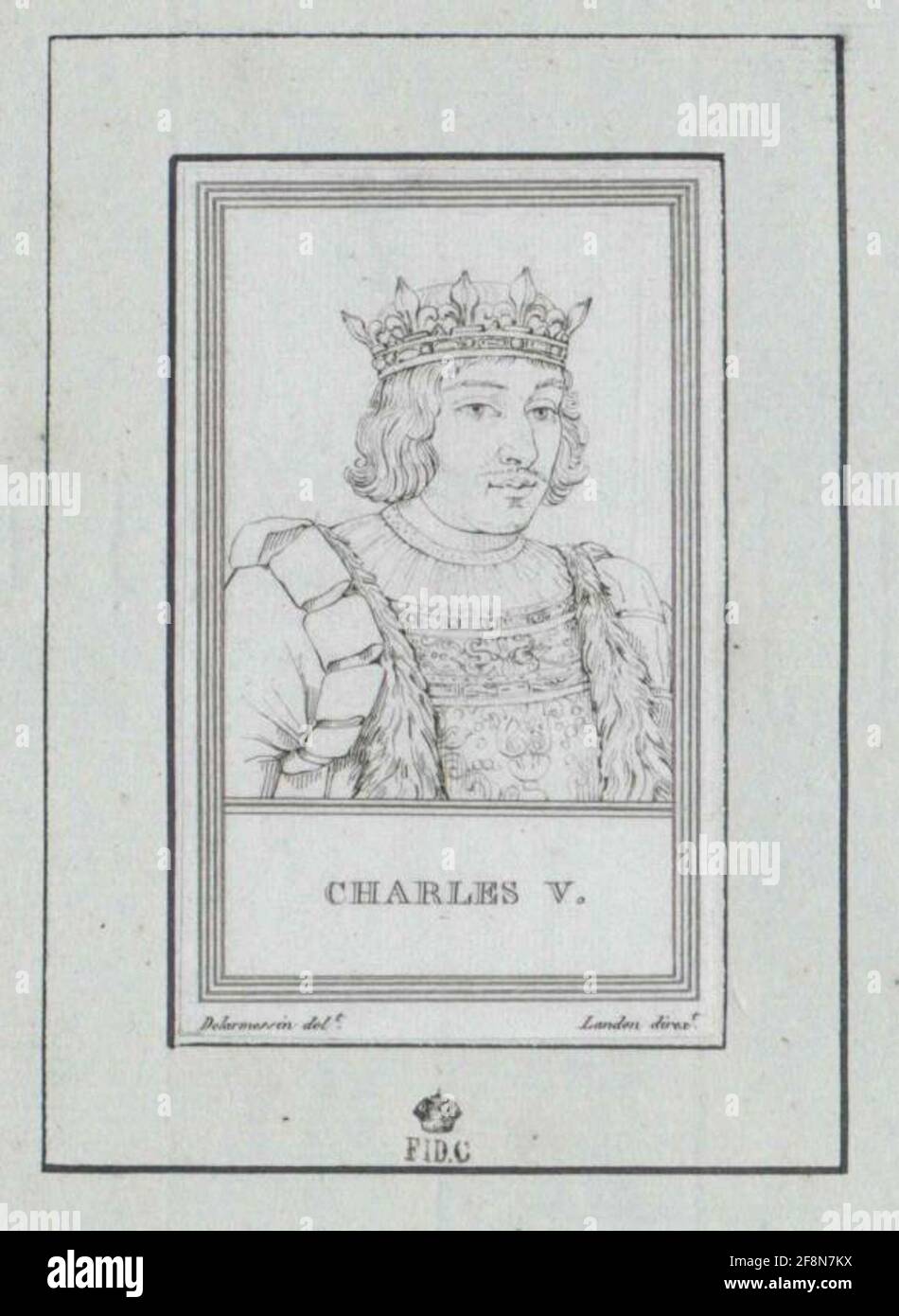 Karl V, King of France Stock Photo - Alamy