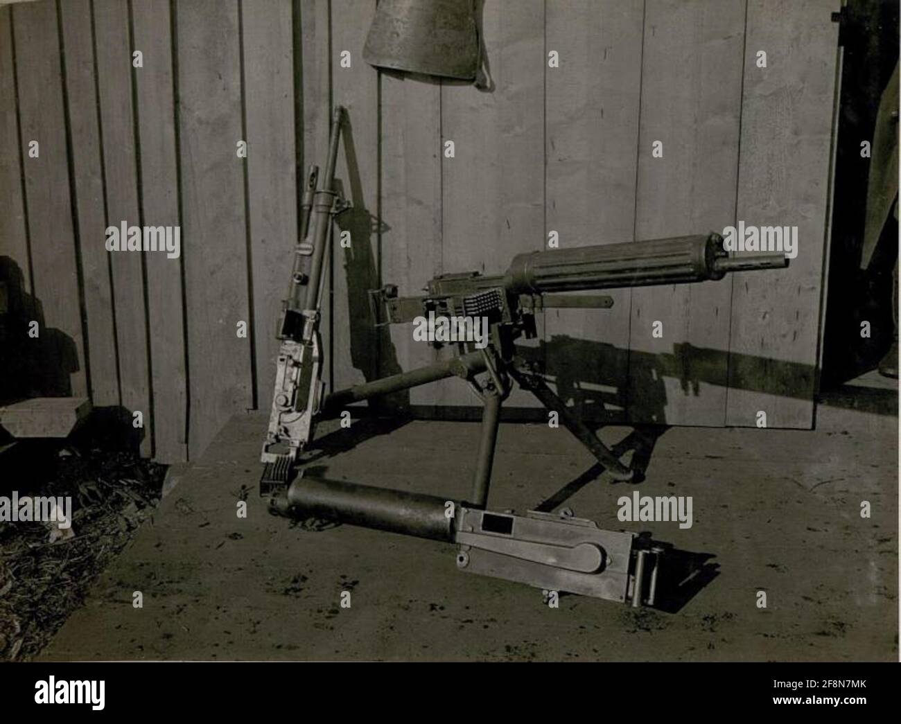 Italian machine guns. (War collecting place Villach Stock Photo - Alamy