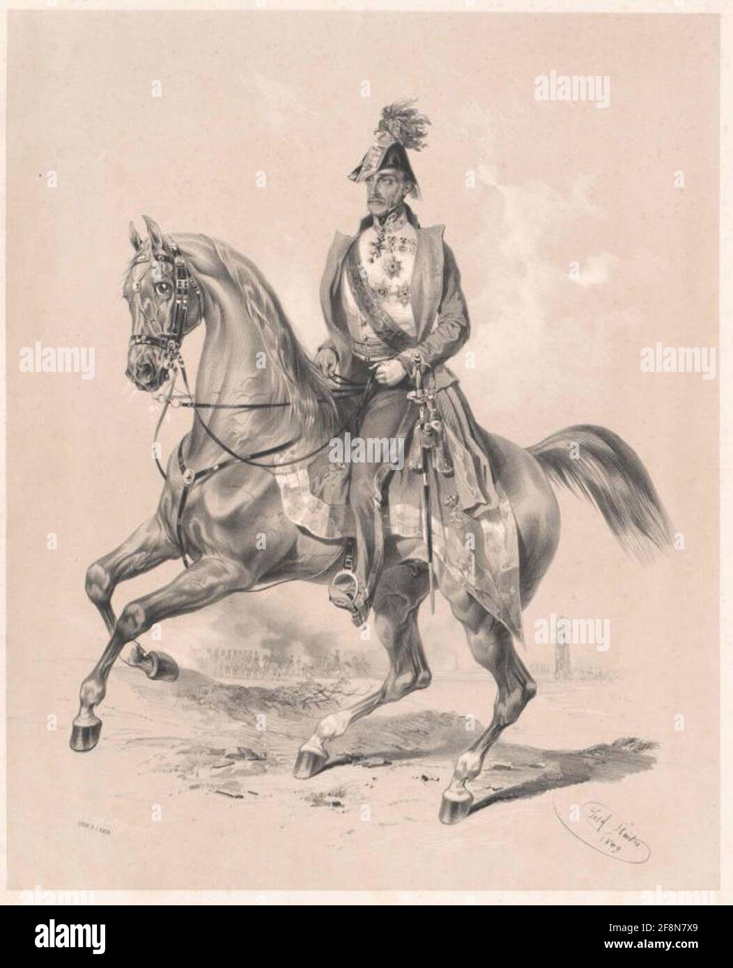 Windisch-Grätz, Alfred Prince Stock Photo - Alamy