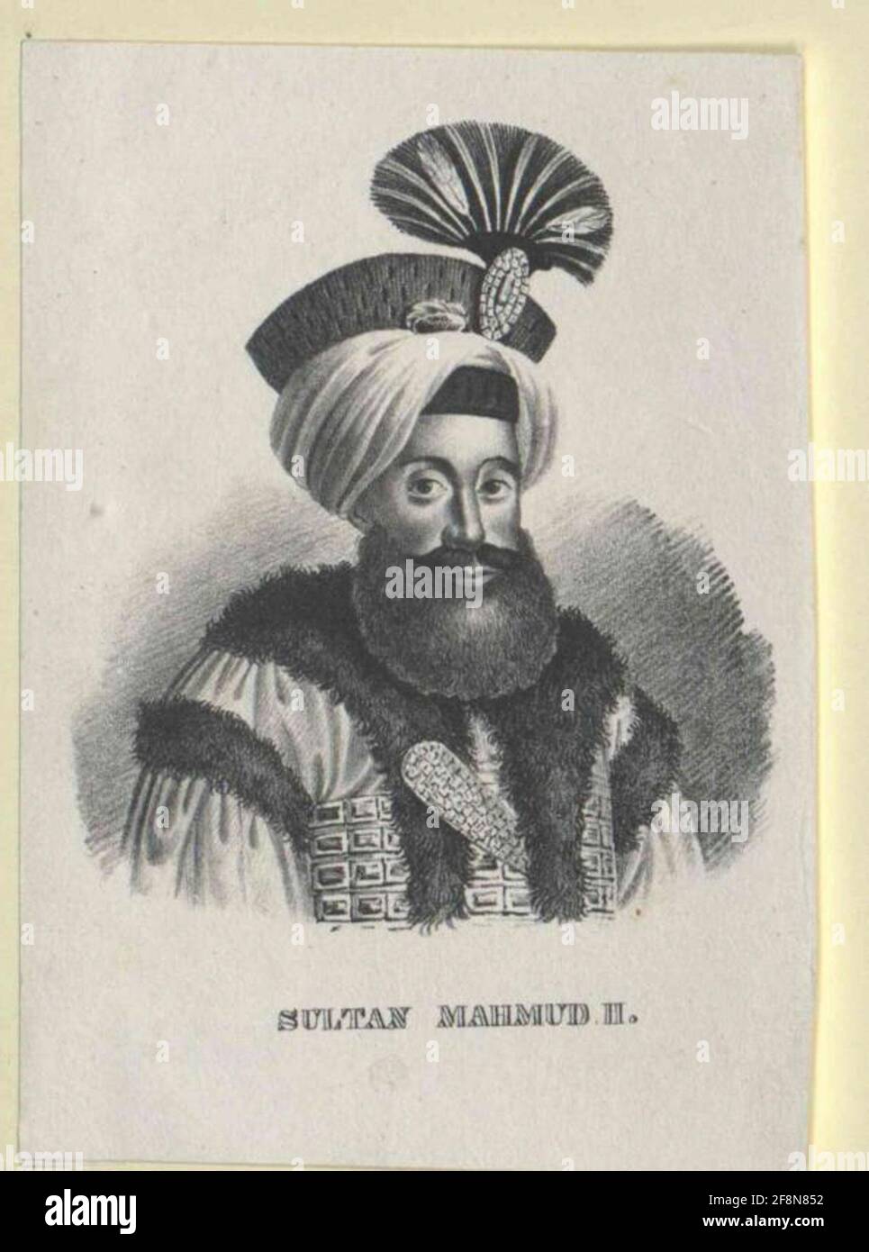 Machmud II Sultan of Turkey Stock Photo - Alamy