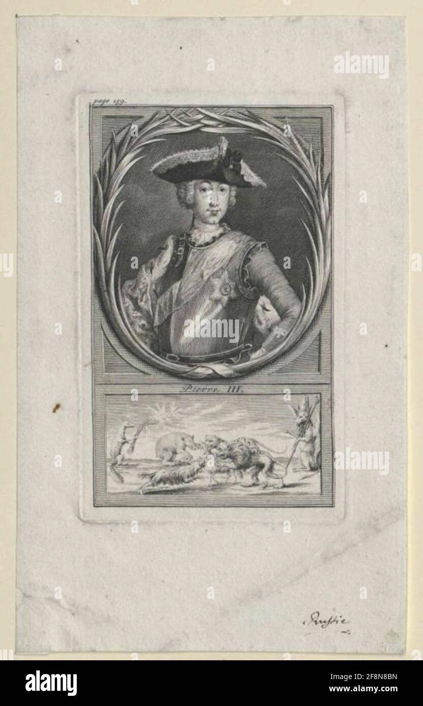 Peter III., Emperor of Russia Stock Photo - Alamy