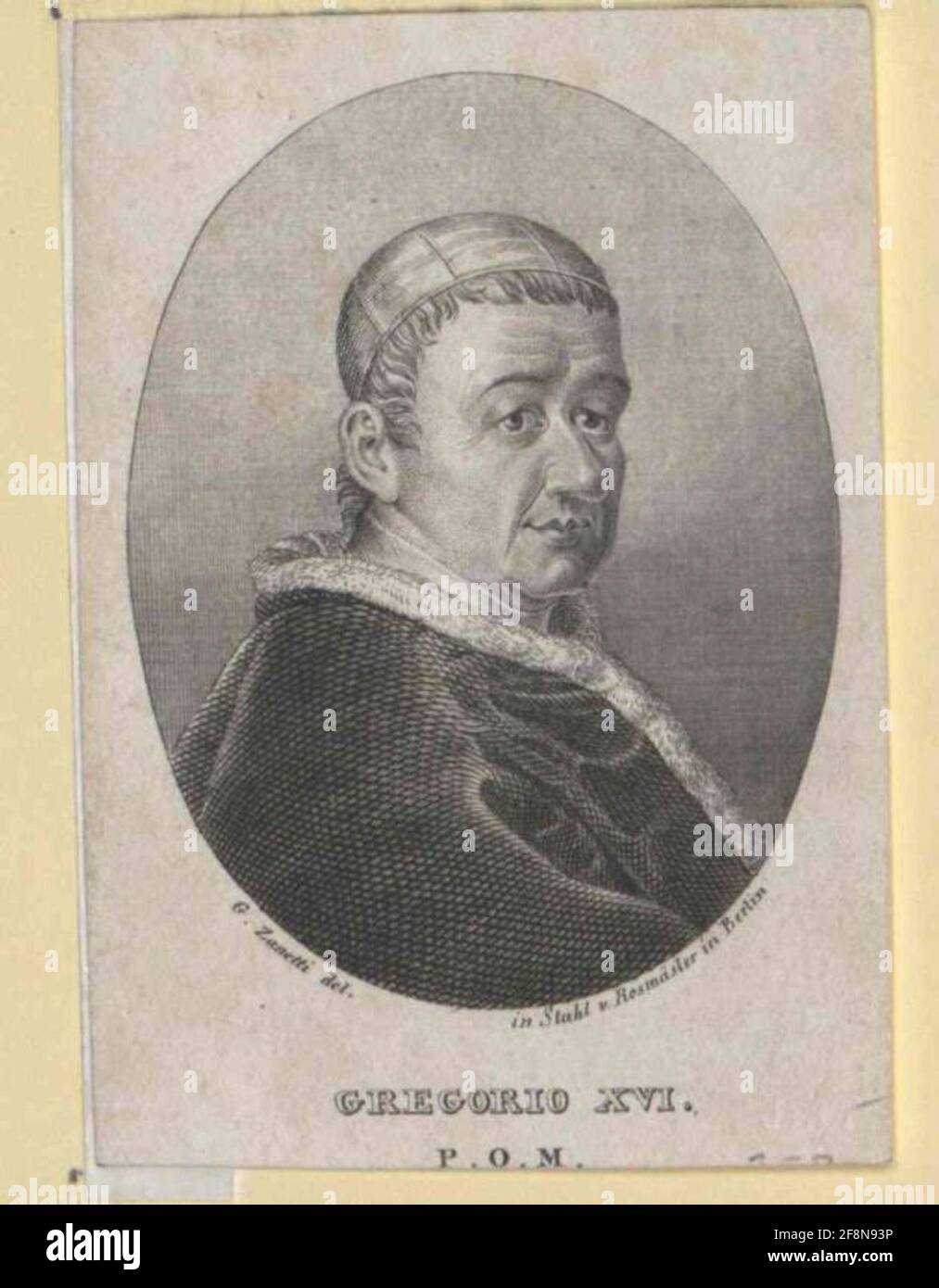 Gregor xvi hi-res stock photography and images - Alamy