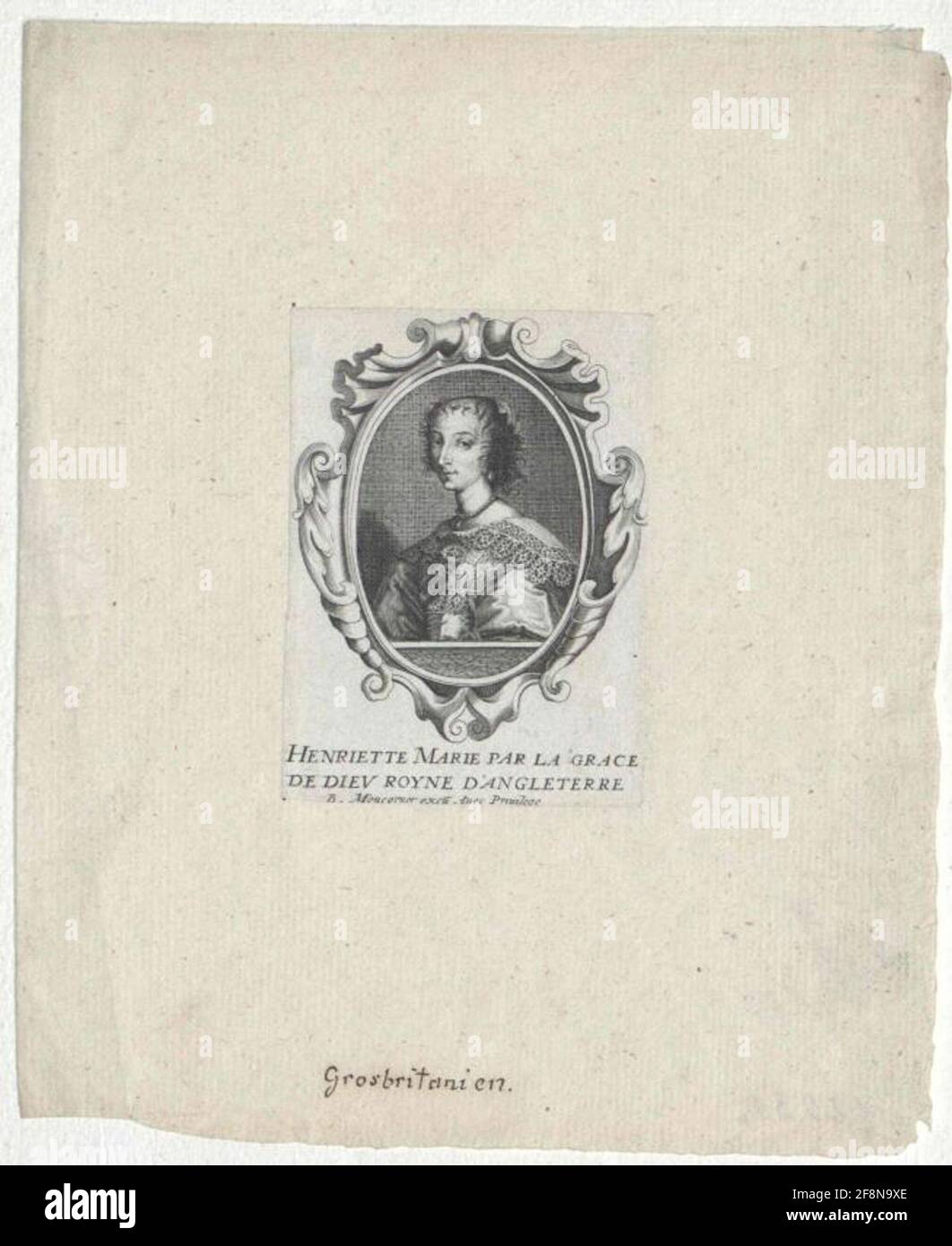 Henriette Maria, Princess of France Stock Photo - Alamy