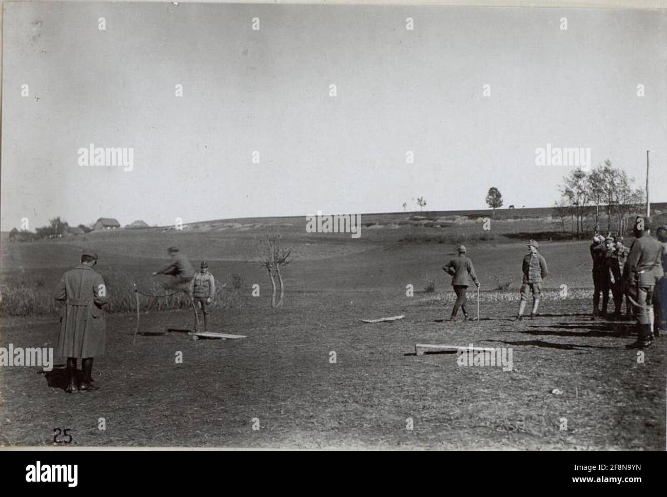 Wide jump infantry regiment 1 Stock Photo - Alamy
