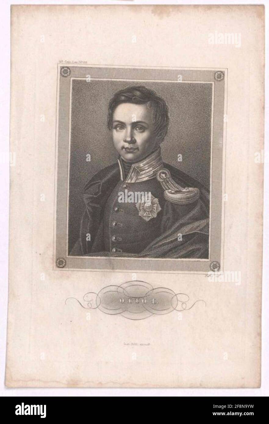 Otto I, King of Greece Stock Photo - Alamy