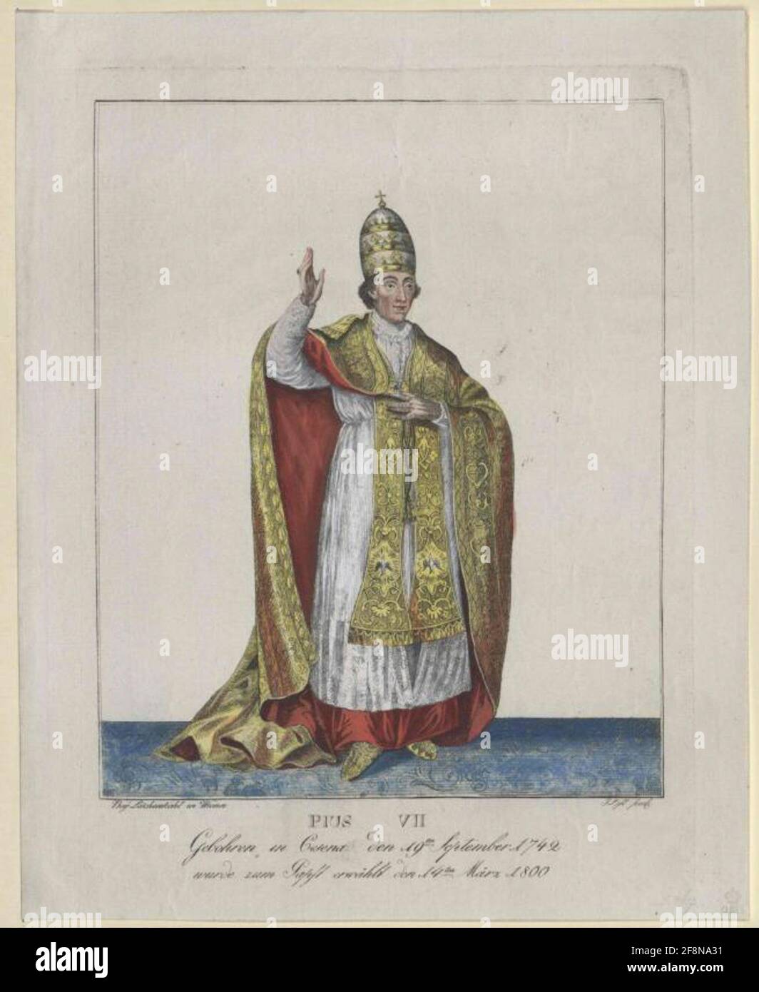 Pius VII., Pope Stock Photo - Alamy