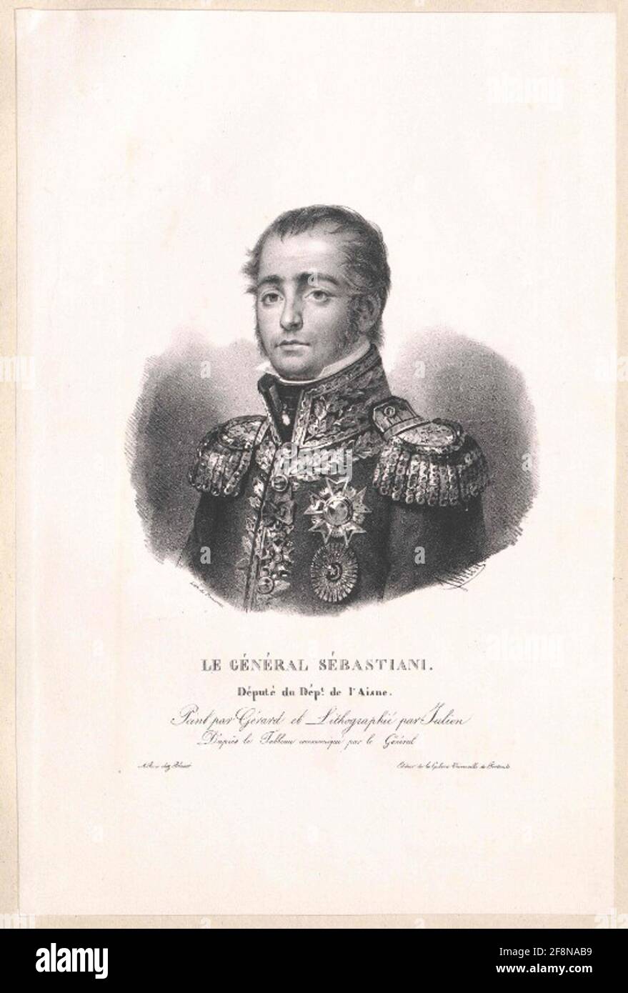 Comte horace sebastiani hi-res stock photography and images - Alamy