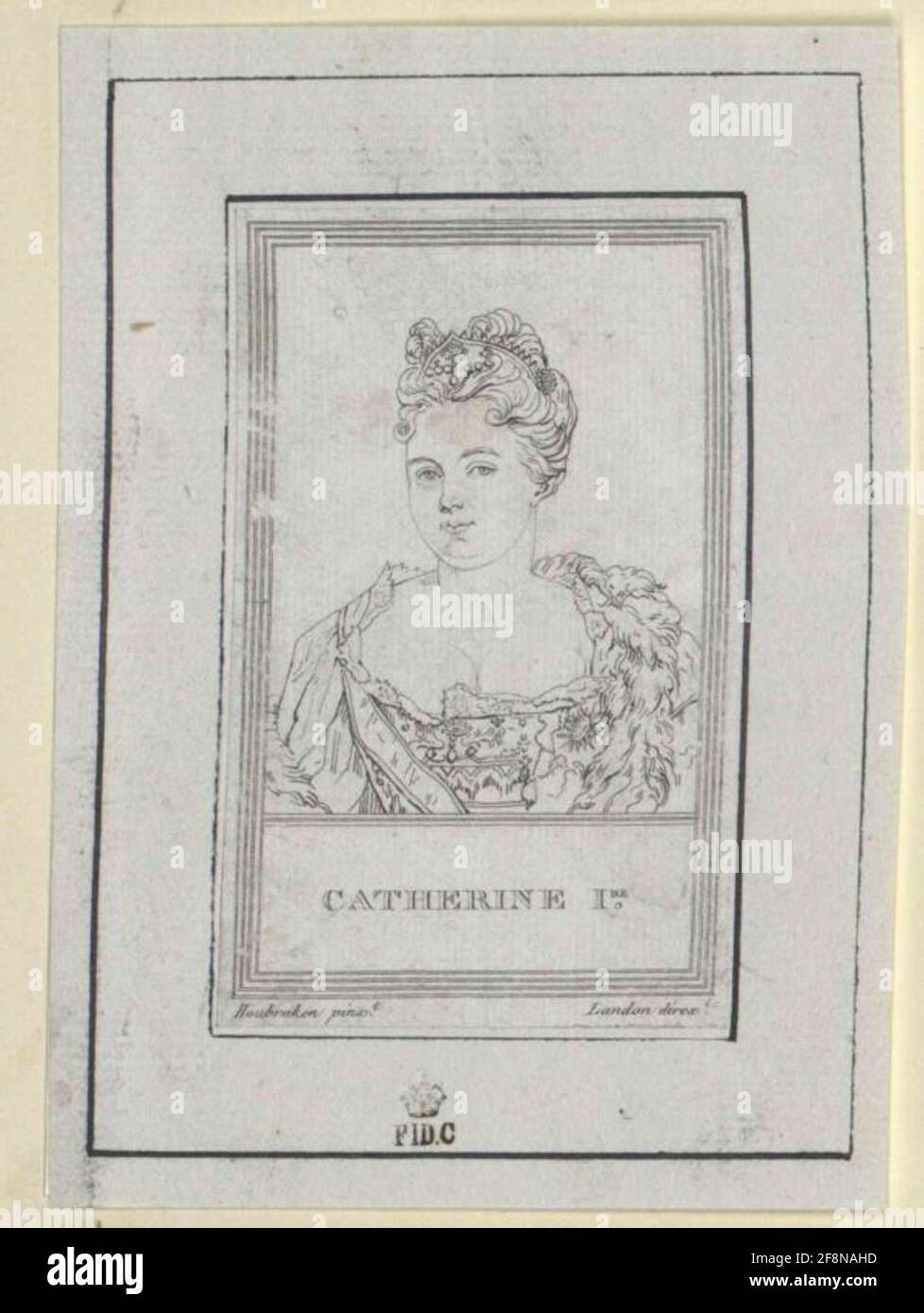 Katharina I, Empress of Russia Stock Photo - Alamy