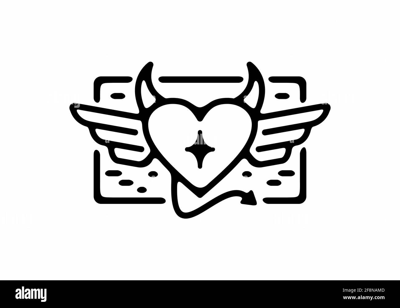 Devils fire Stock Vector Images - Alamy