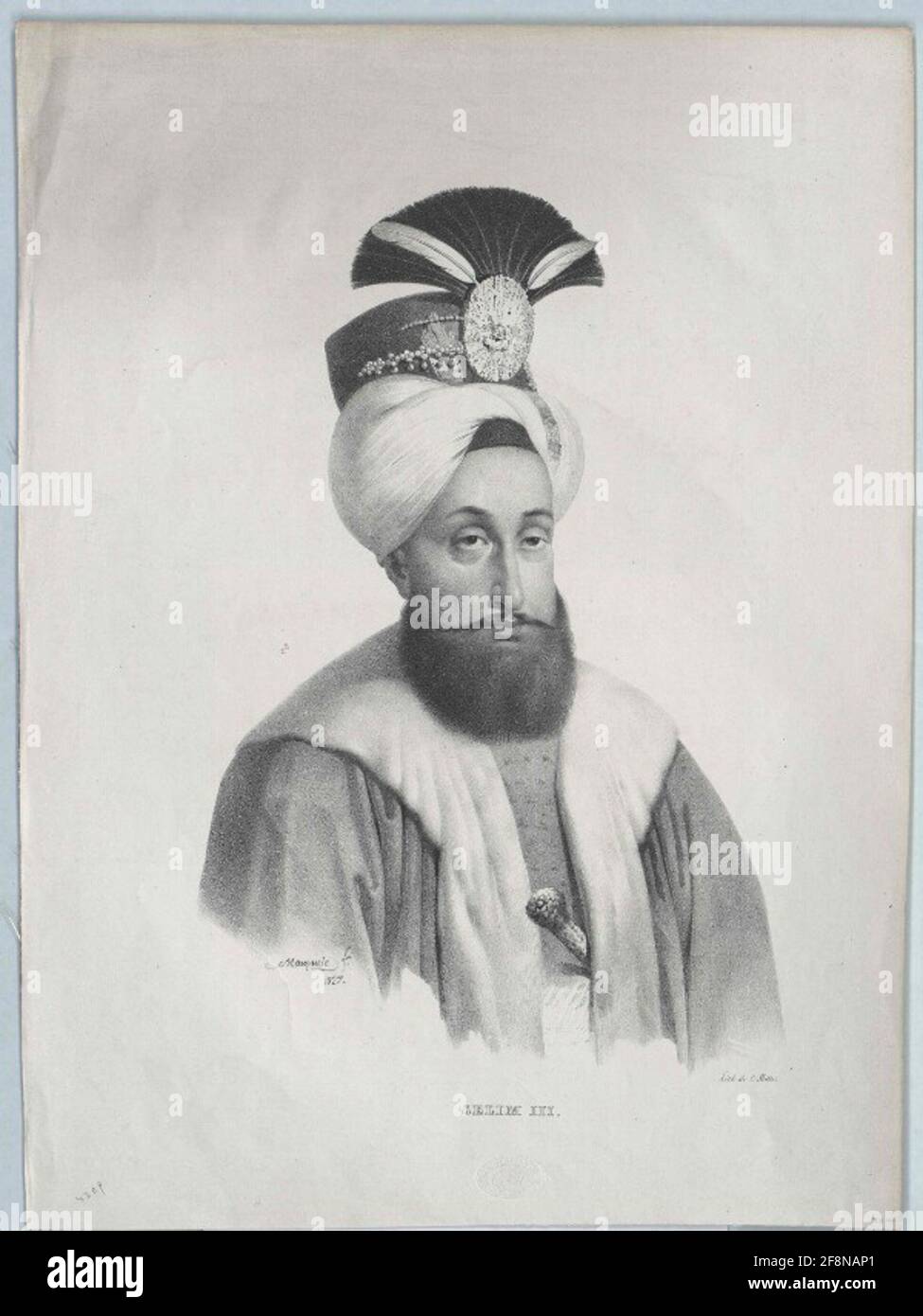 Selim III., Sultan of Turkey Stock Photo - Alamy