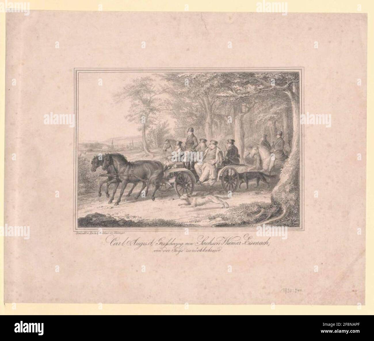 Karl August, Duke of Sachsen-Weimar-Eisenach Stock Photo - Alamy