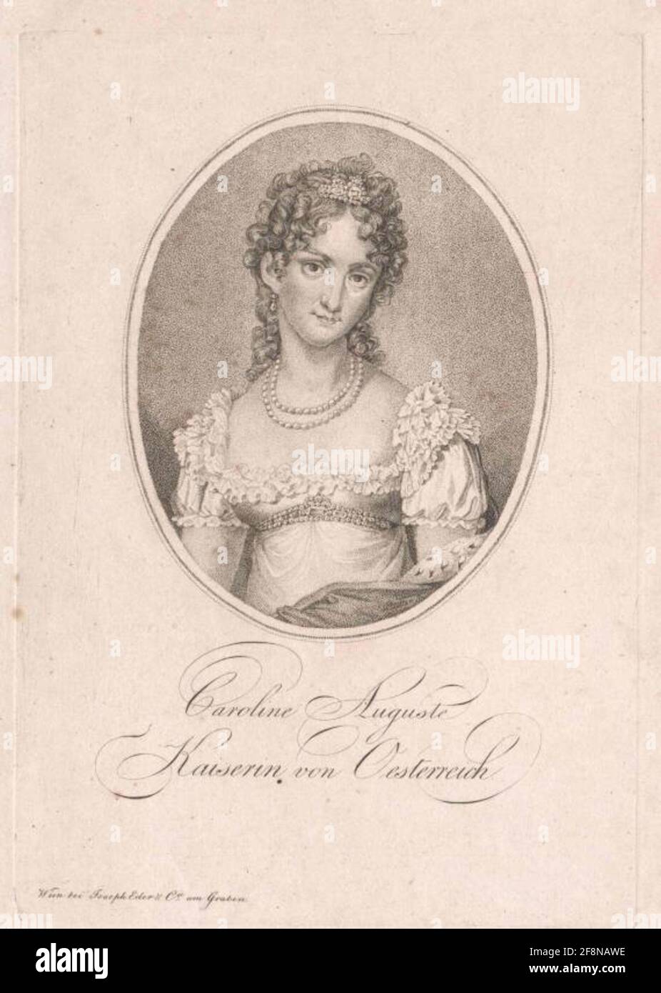 Karoline, Princess of Bavaria (1792-1873 Stock Photo - Alamy