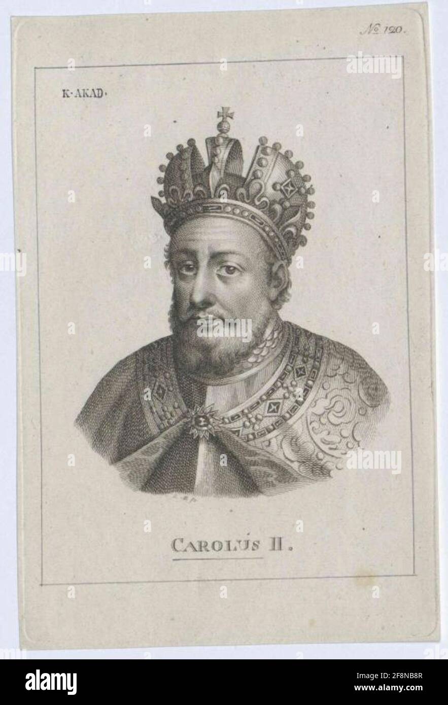 Karl II, the Kahle, Roman Emperor Stock Photo - Alamy