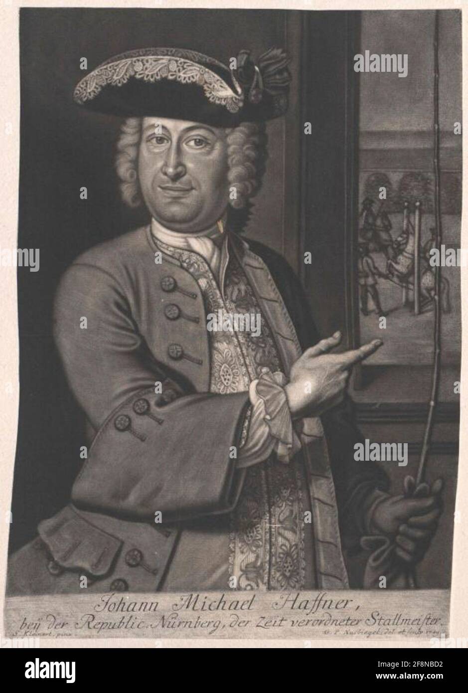 Haffner, Johann Michael Stock Photo - Alamy
