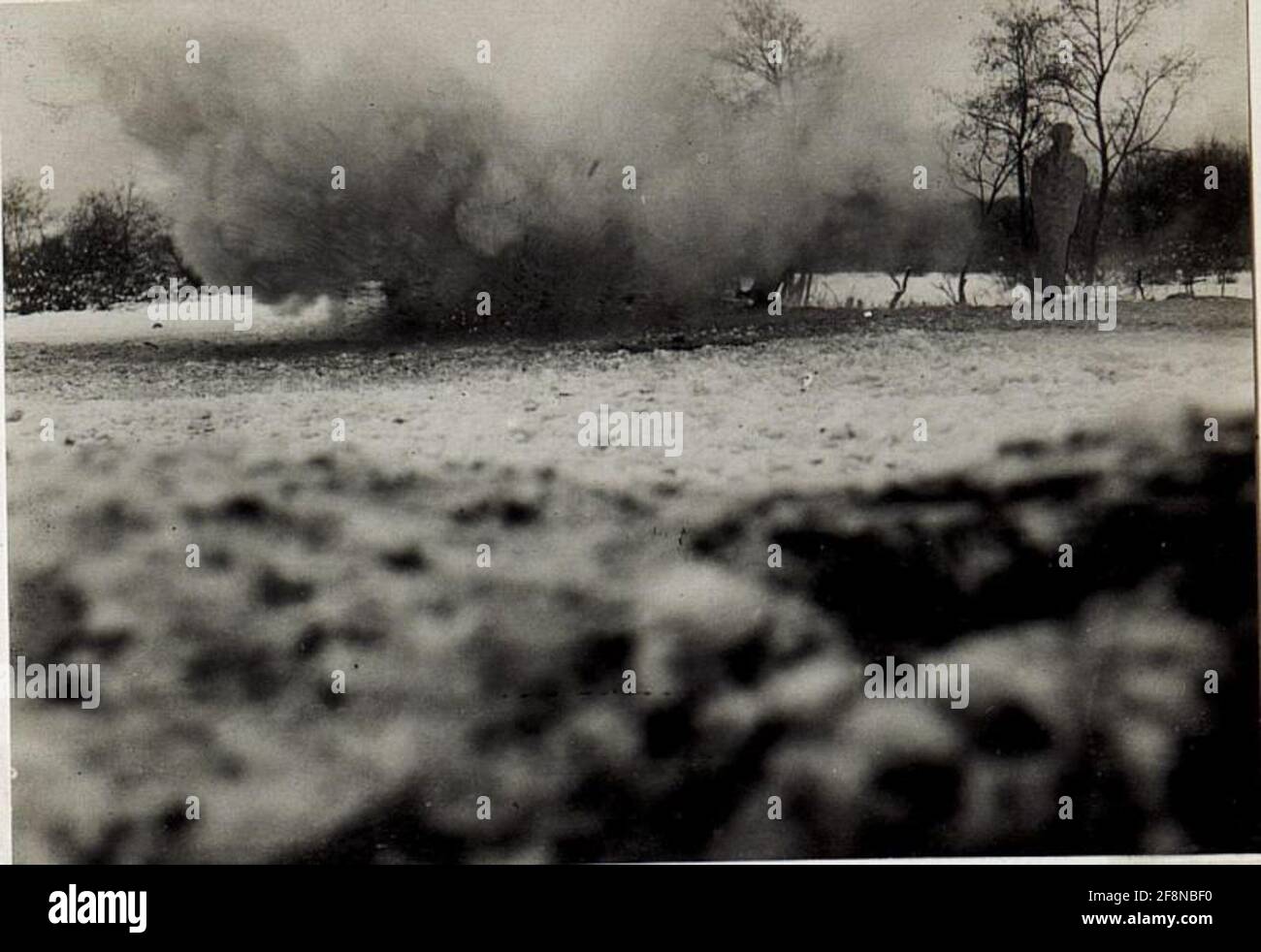 Hand Grenade Exploding