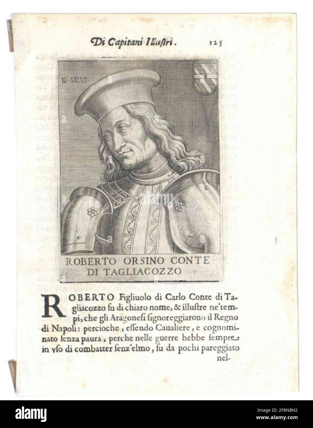 Orsini, Count of Tagliacozzo, Roberto Stock Photo - Alamy