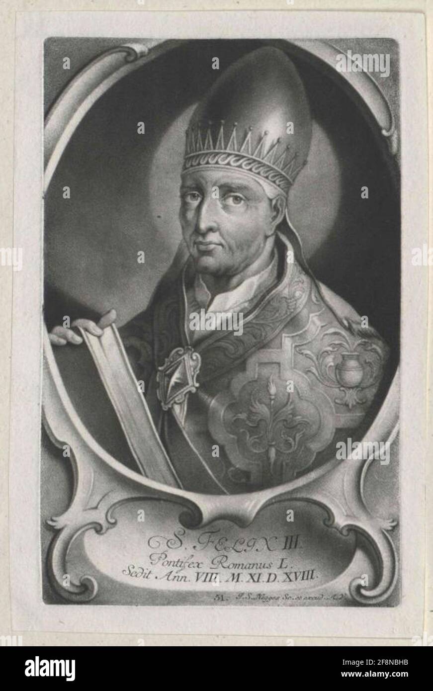 Felix III., Pope Stock Photo - Alamy