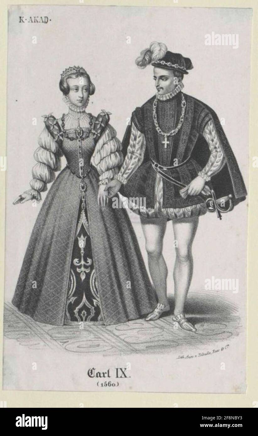 Karl Ix., King of France Stock Photo - Alamy