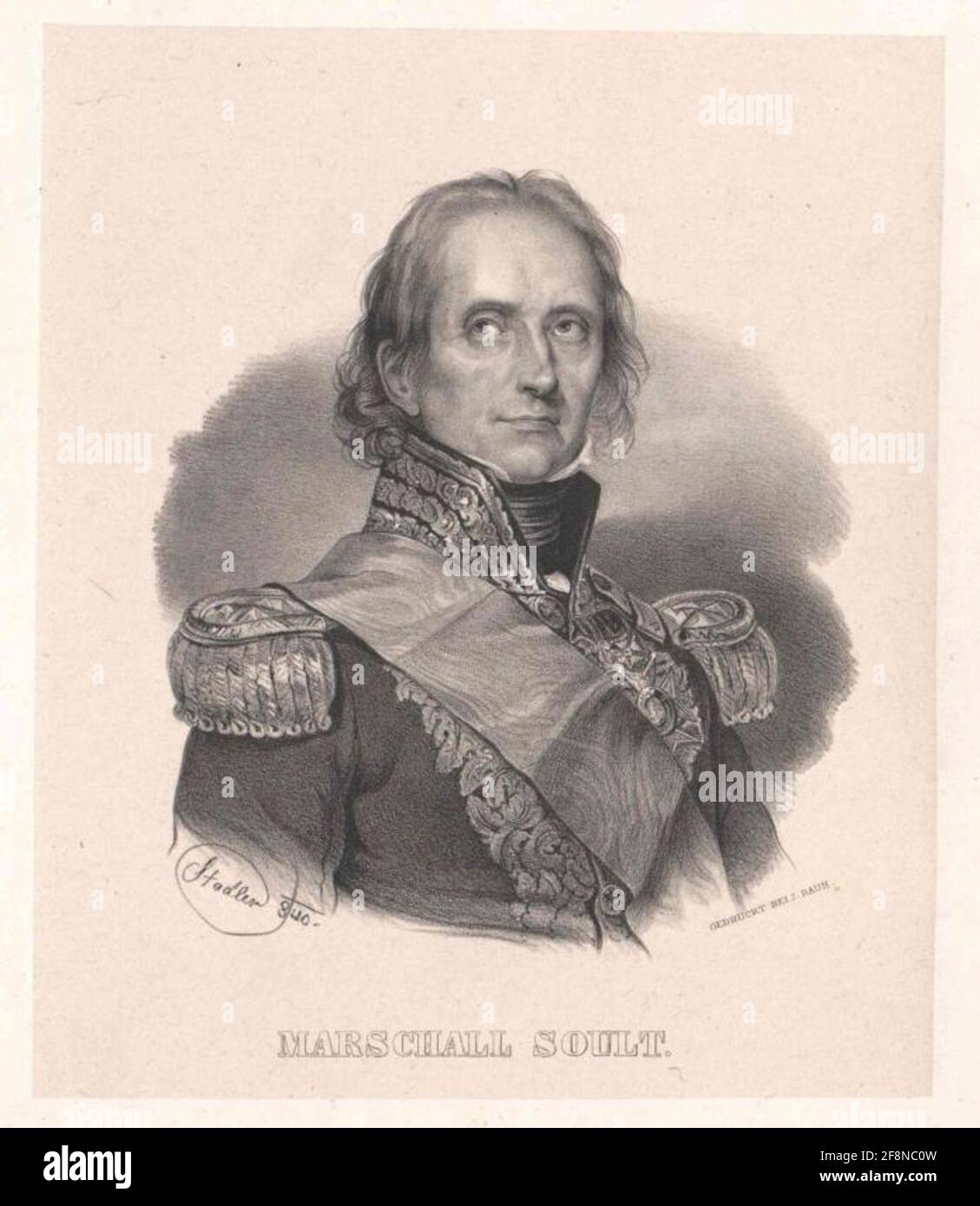 Soult, Duc de Dalmatia, Nicolas Jean de Dieu Stock Photo - Alamy