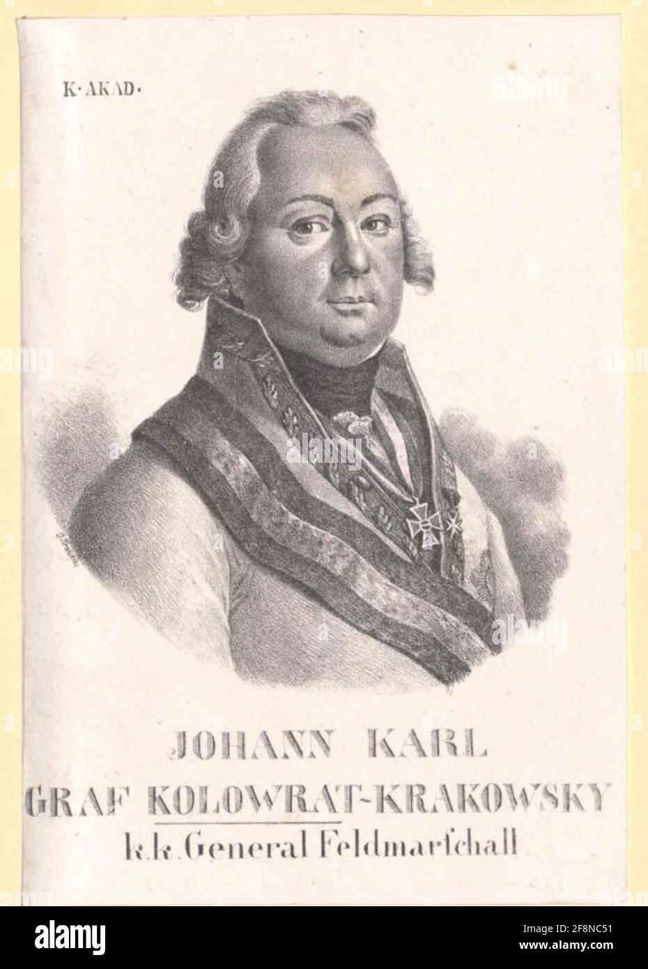 Kolowrat-Krakowsky, Johann Karl Graf Stock Photo - Alamy