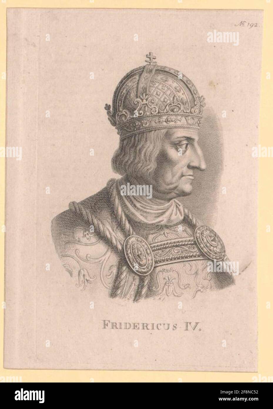 Friedrich III., Roman-German Emperor Stock Photo - Alamy
