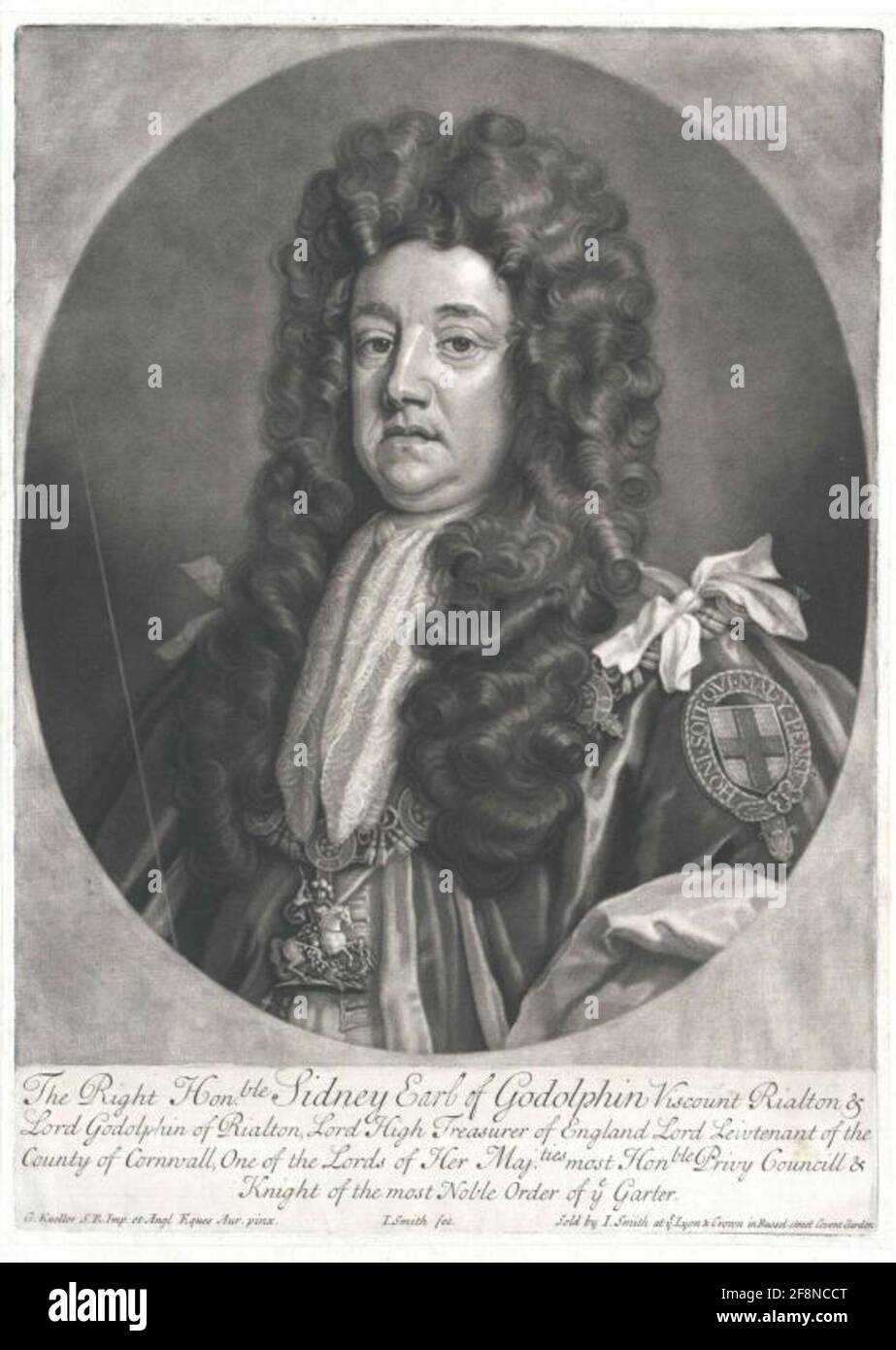 Godolphin, 1. Earl of Godolphin, Sidney Stock Photo - Alamy