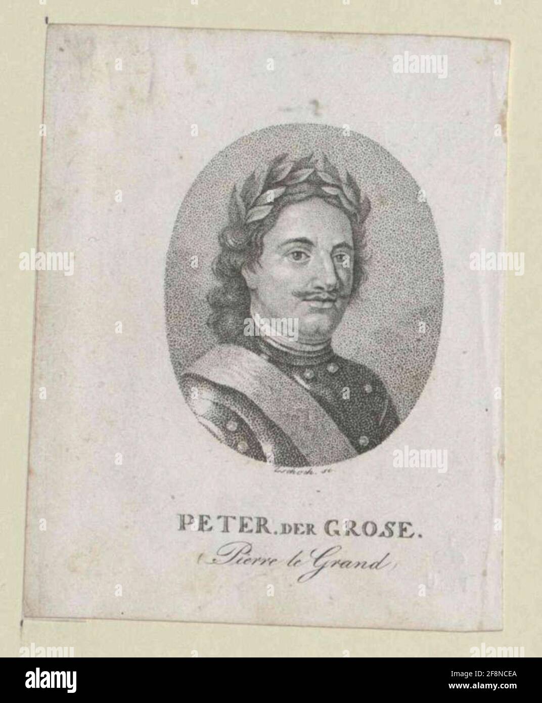 Peter I The Great, Emperor of Russia Stock Photo - Alamy