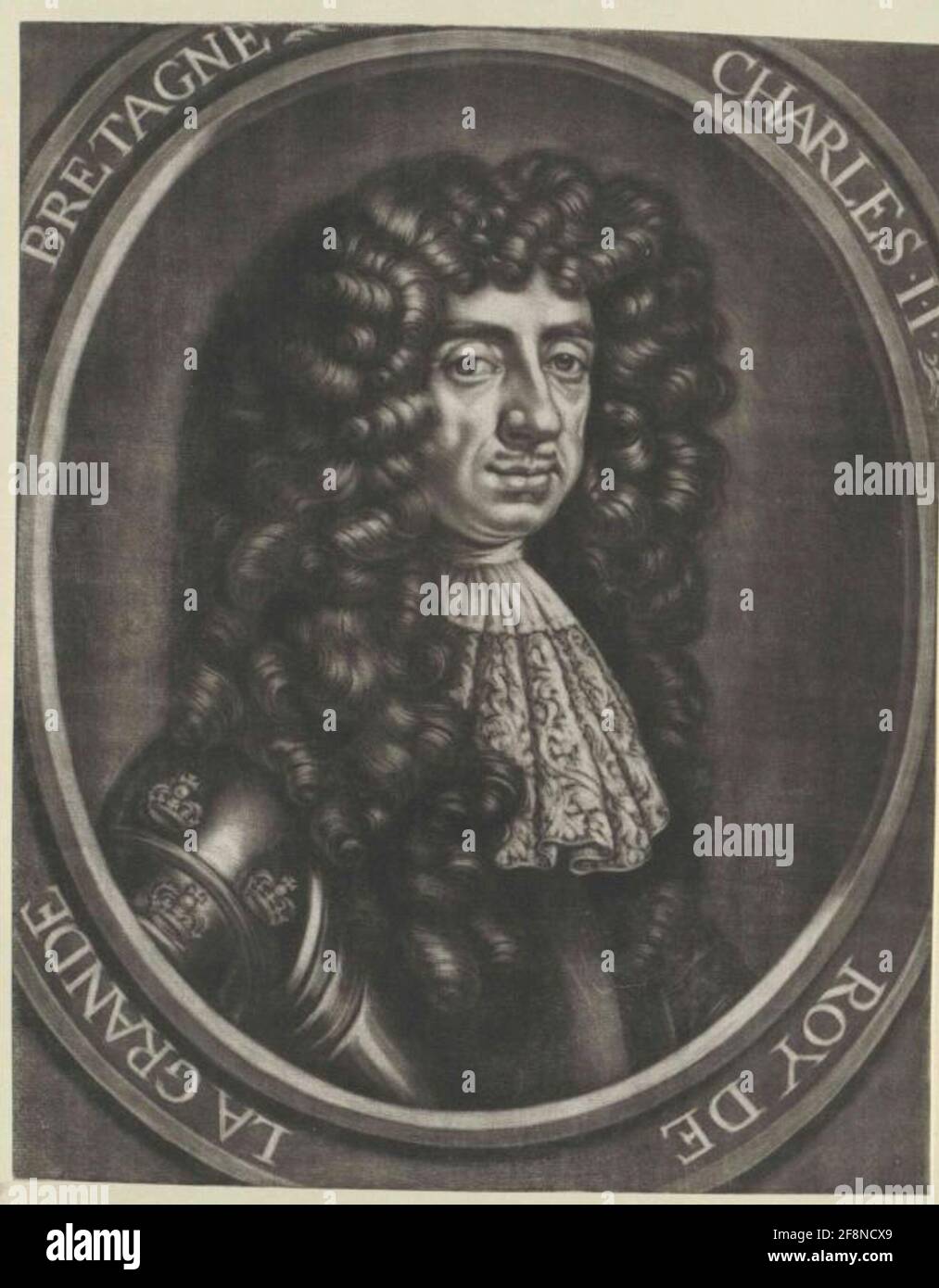 Karl II., King of England Stock Photo - Alamy